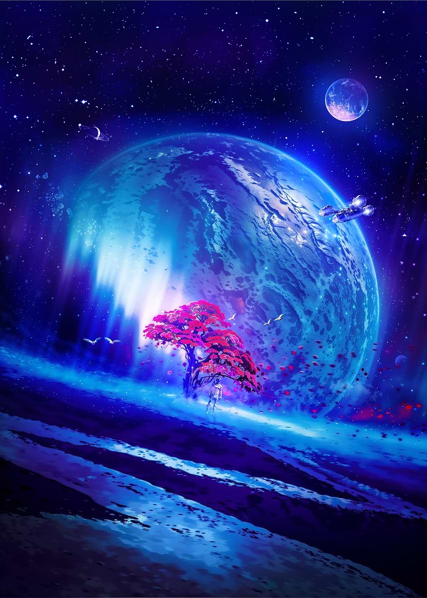 'Planet Soul' Poster, picture, metal print, paint by Bruno Macedo ...