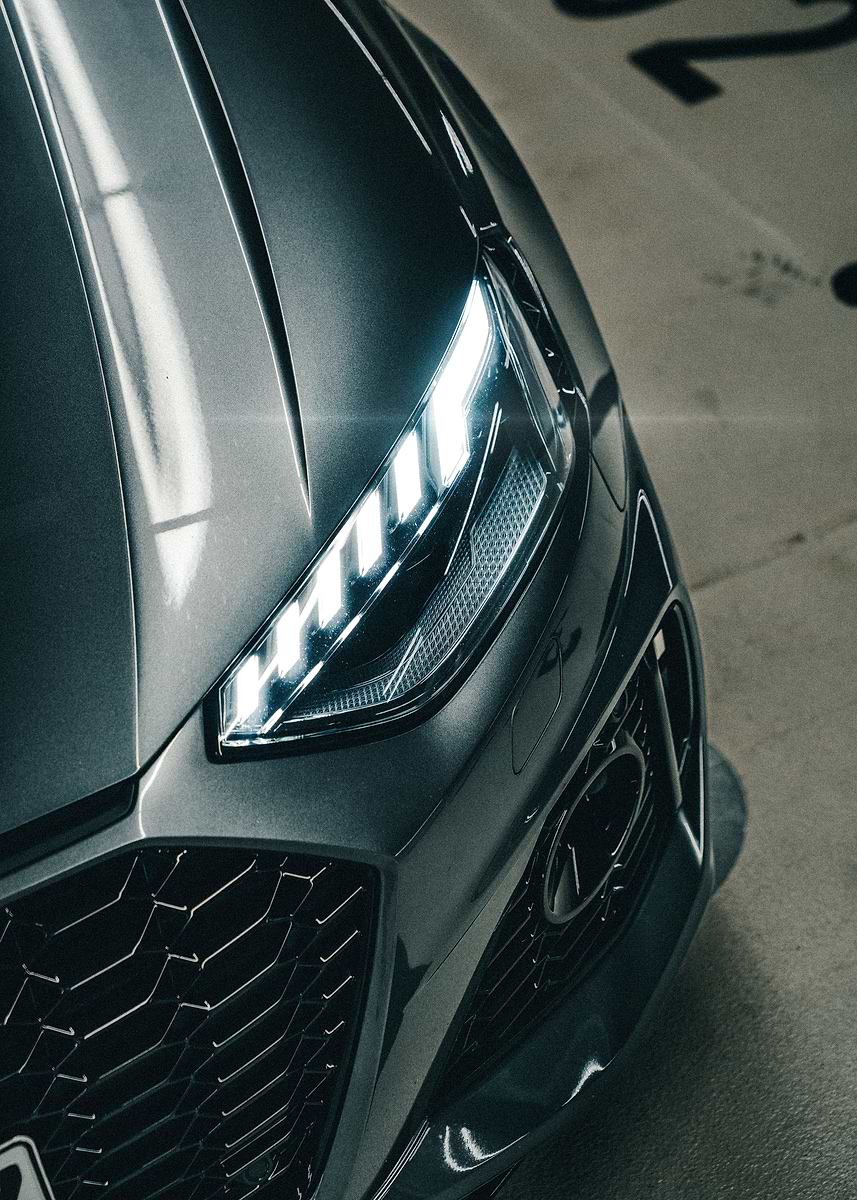 'Audi RS4 V9' Poster, picture, metal print, paint by DM Photography ...