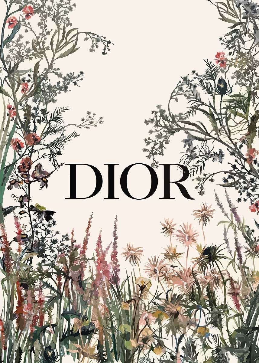 'Dior' Poster, picture, metal print, paint by Adney | Displate