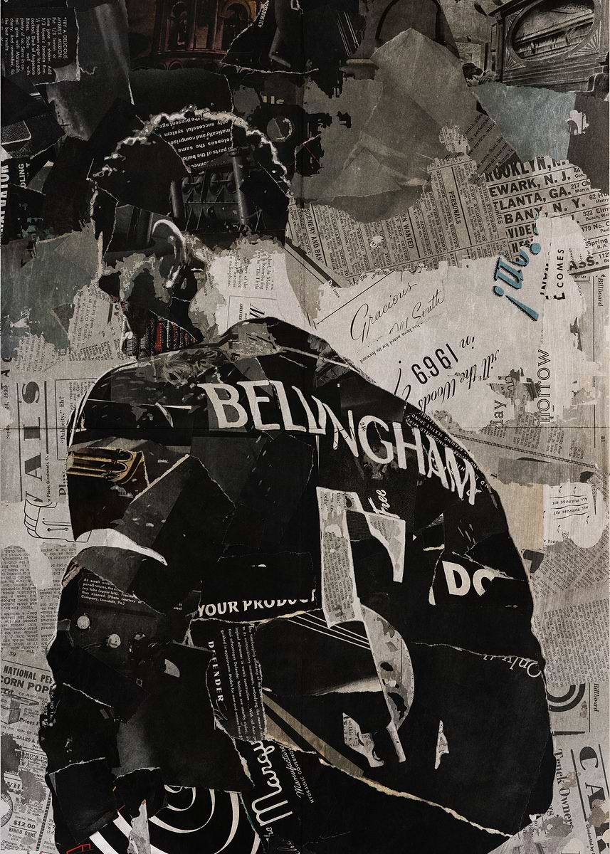 'Collage Bellingham' Poster, picture, metal print, paint by moose ...