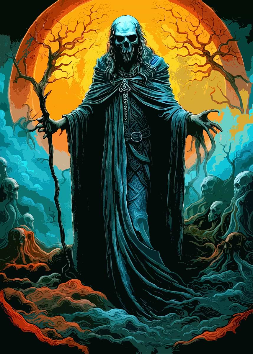 'scary ghos' Poster, picture, metal print, paint by syifa almira18 ...