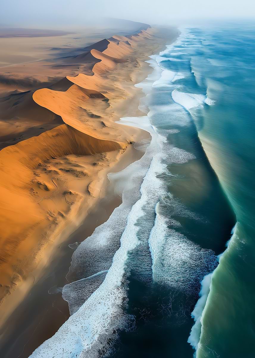 'Namibia Skeleton Coast ' Poster, picture, metal print, paint by Adam ...