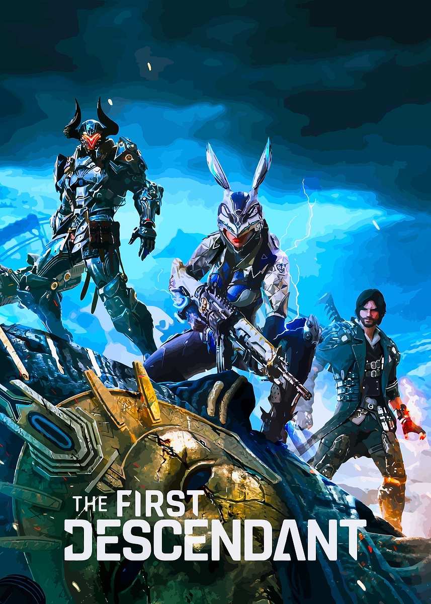 'The First Descendant' Poster, picture, metal print, paint by Hamura ...