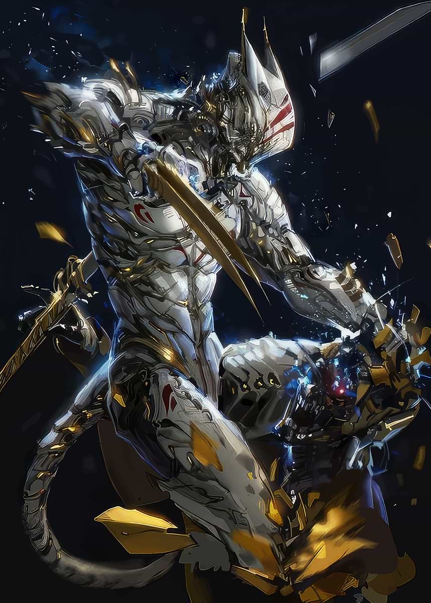 'warframe' Poster, picture, metal print, paint by Nz Art | Displate