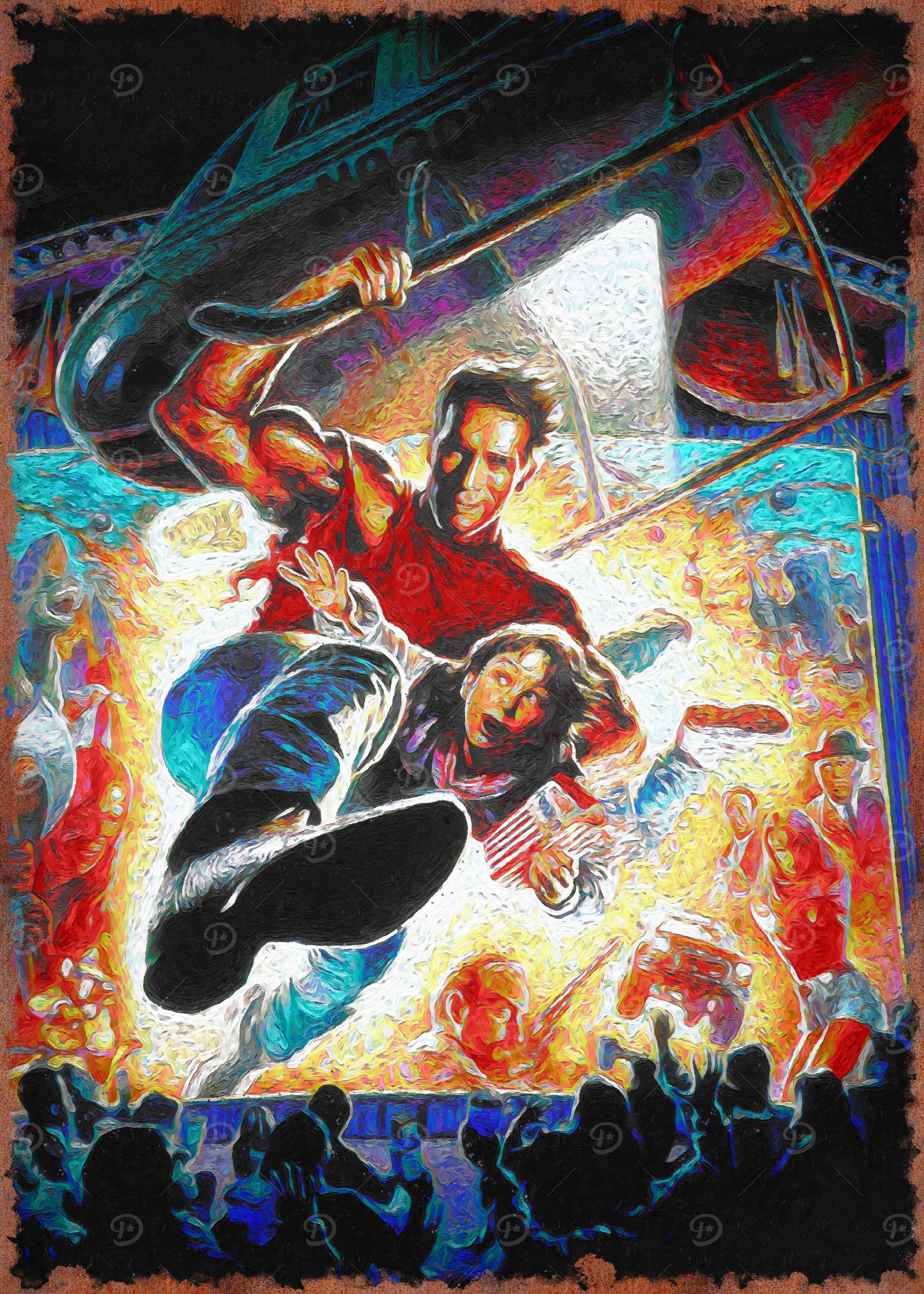 'total recall' Poster, picture, metal print, paint by Cool Metalic ...