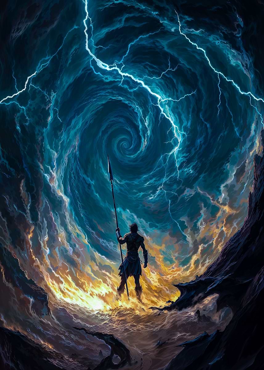 'storm light novel posters' Poster, picture, metal print, paint by Juan ...