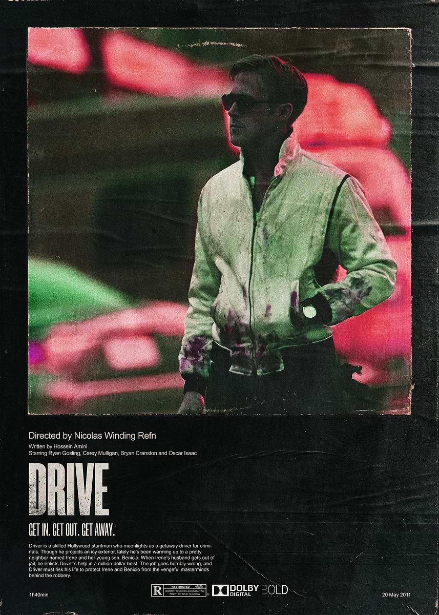 'Drive' Poster, picture, metal print, paint by Nerdworld 1 | Displate