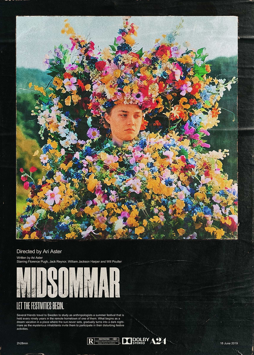 'Midsommar' Poster, picture, metal print, paint by Nerdworld 1 | Displate