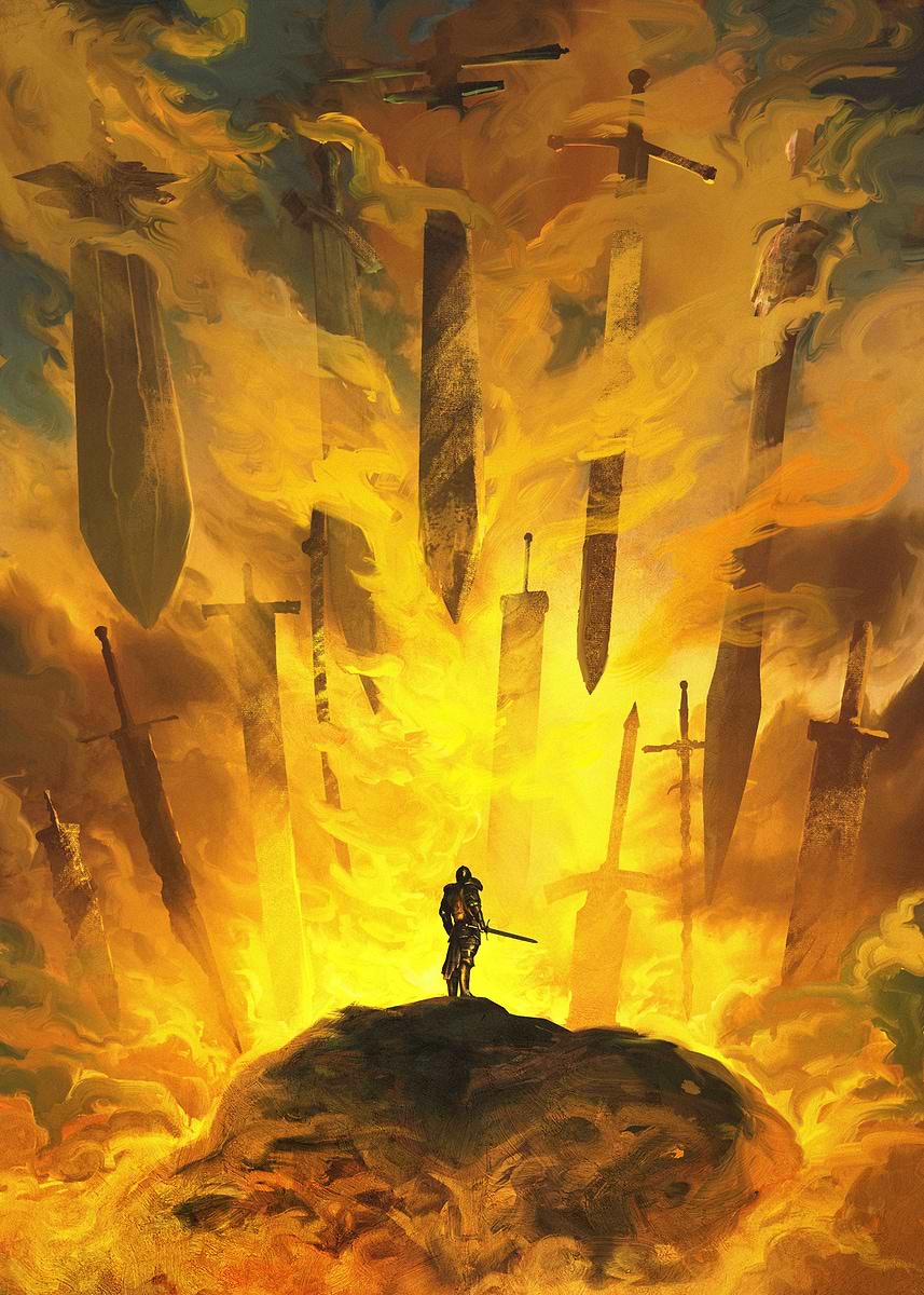 'Skyward Swords' Poster, picture, metal print, paint by VaatiVidya ...