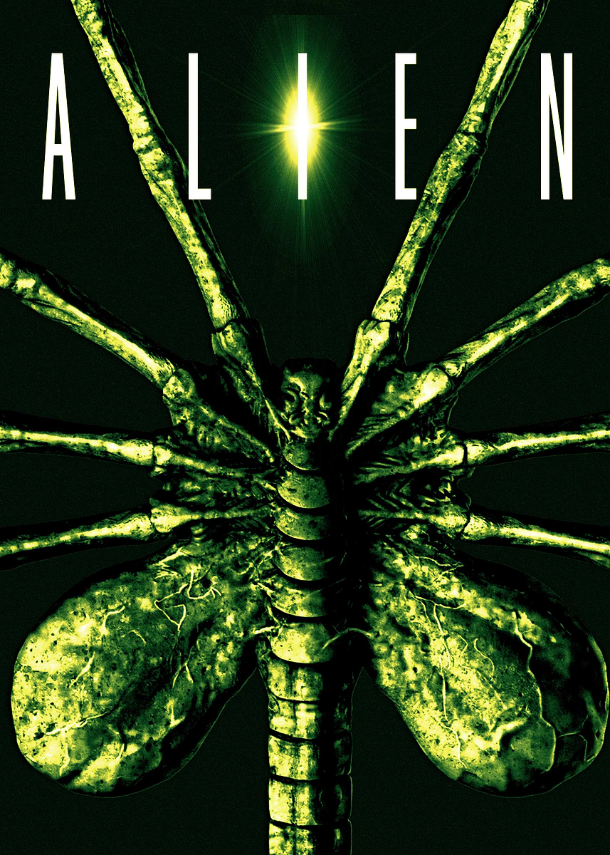 'Alien Facehugger Poster' Poster, picture, metal print, paint by Alien ...