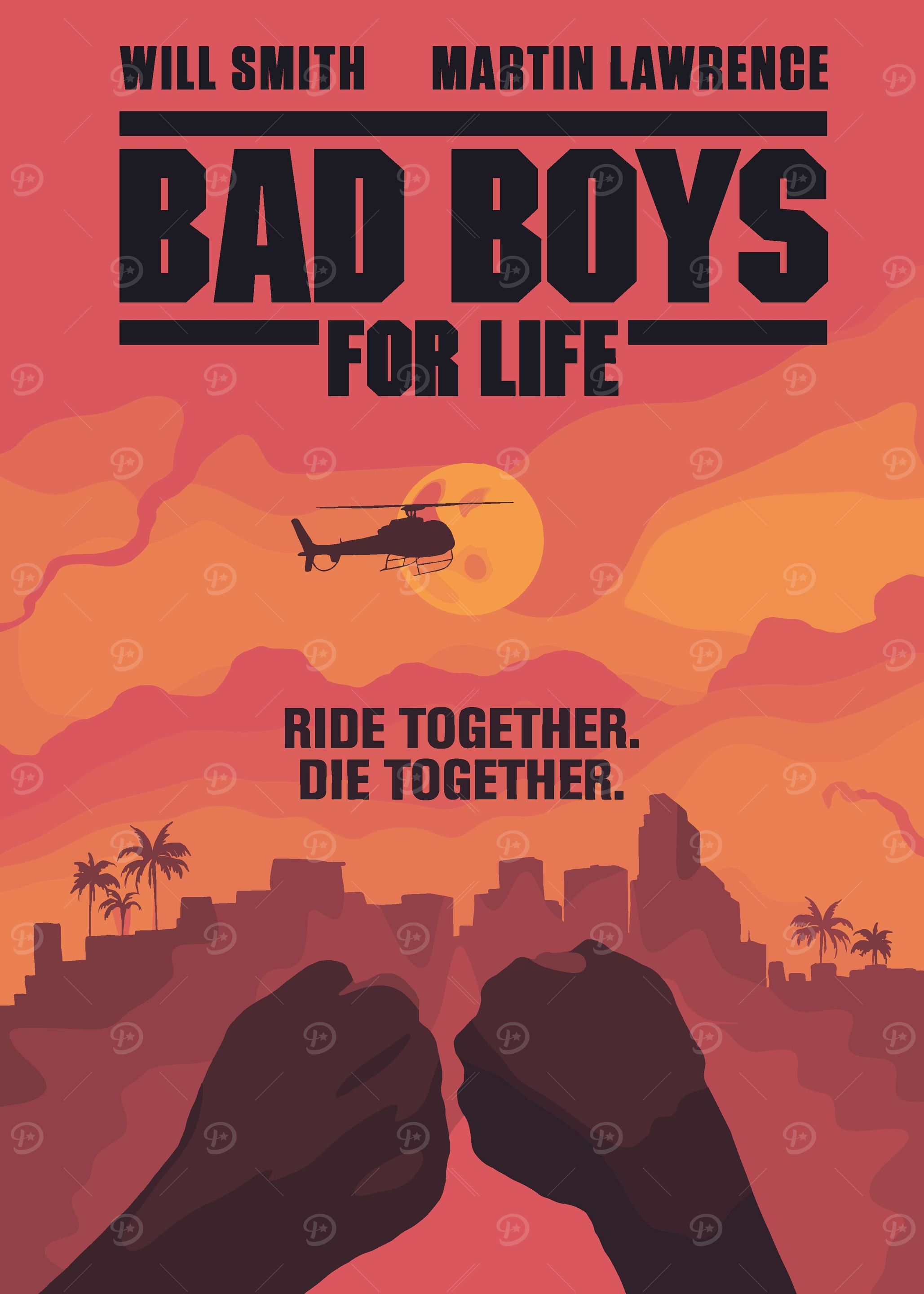 'Bad Boys for Life' Poster, picture, metal print, paint by VisionPrint ...