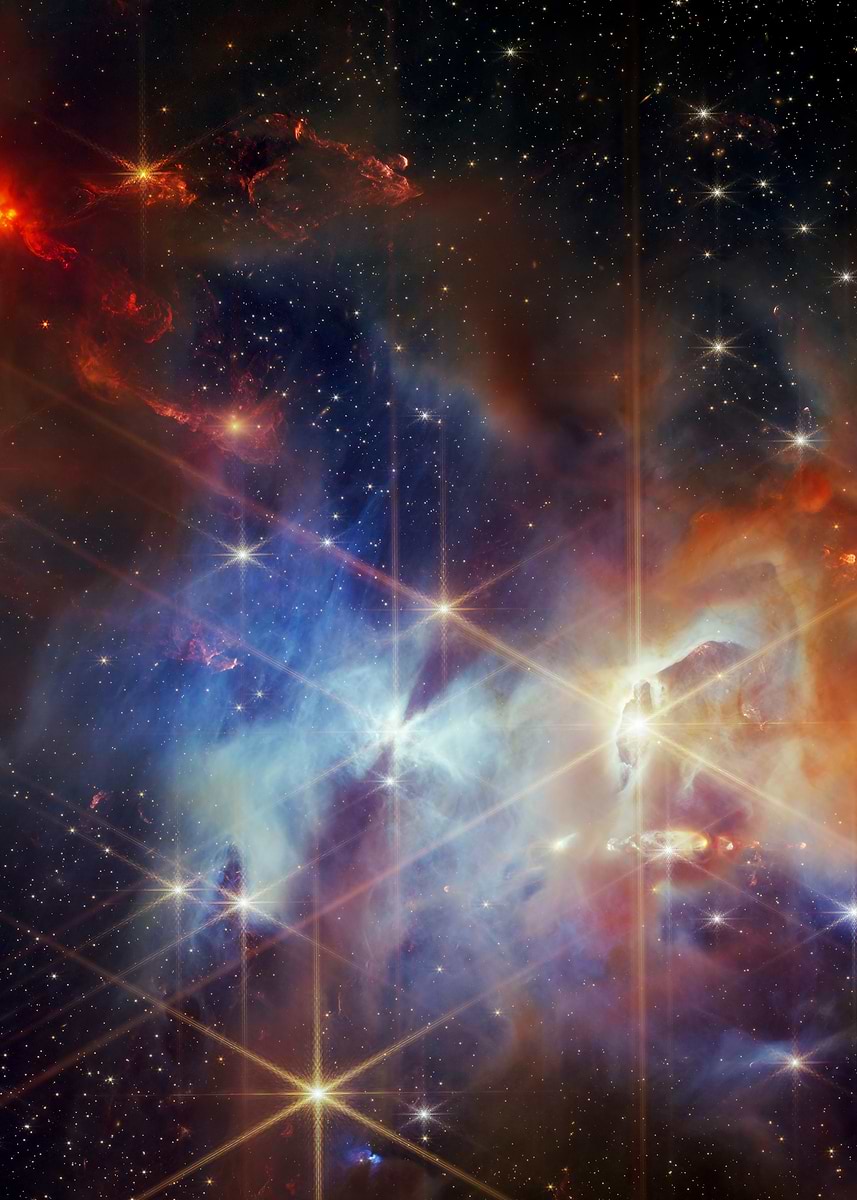 'Serpens Nebula HBC 672' Poster, picture, metal print, paint by NASA ...