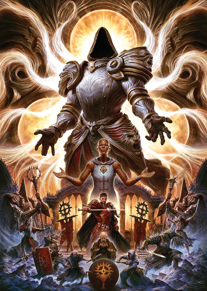 'Faction Inarius' Poster, picture, metal print, paint by Diablo | Displate