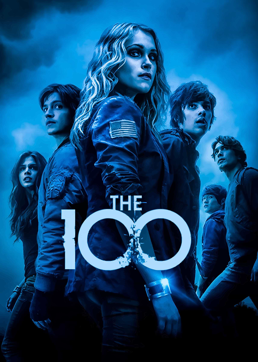 'The 100' Poster, picture, metal print, paint by benjamin button | Displate