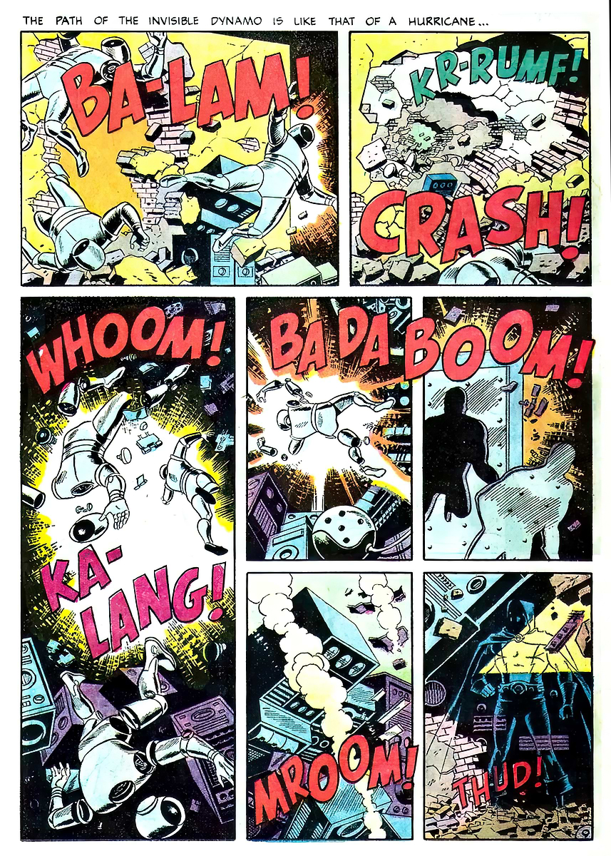 'Comic Book Action Scene' Poster, picture, metal print, paint by Steel ...