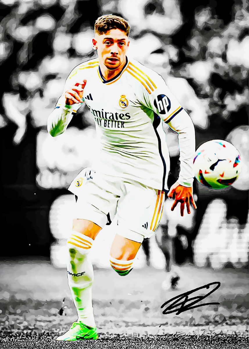 'Valverde Painting Art' Poster, picture, metal print, paint by Armor ...