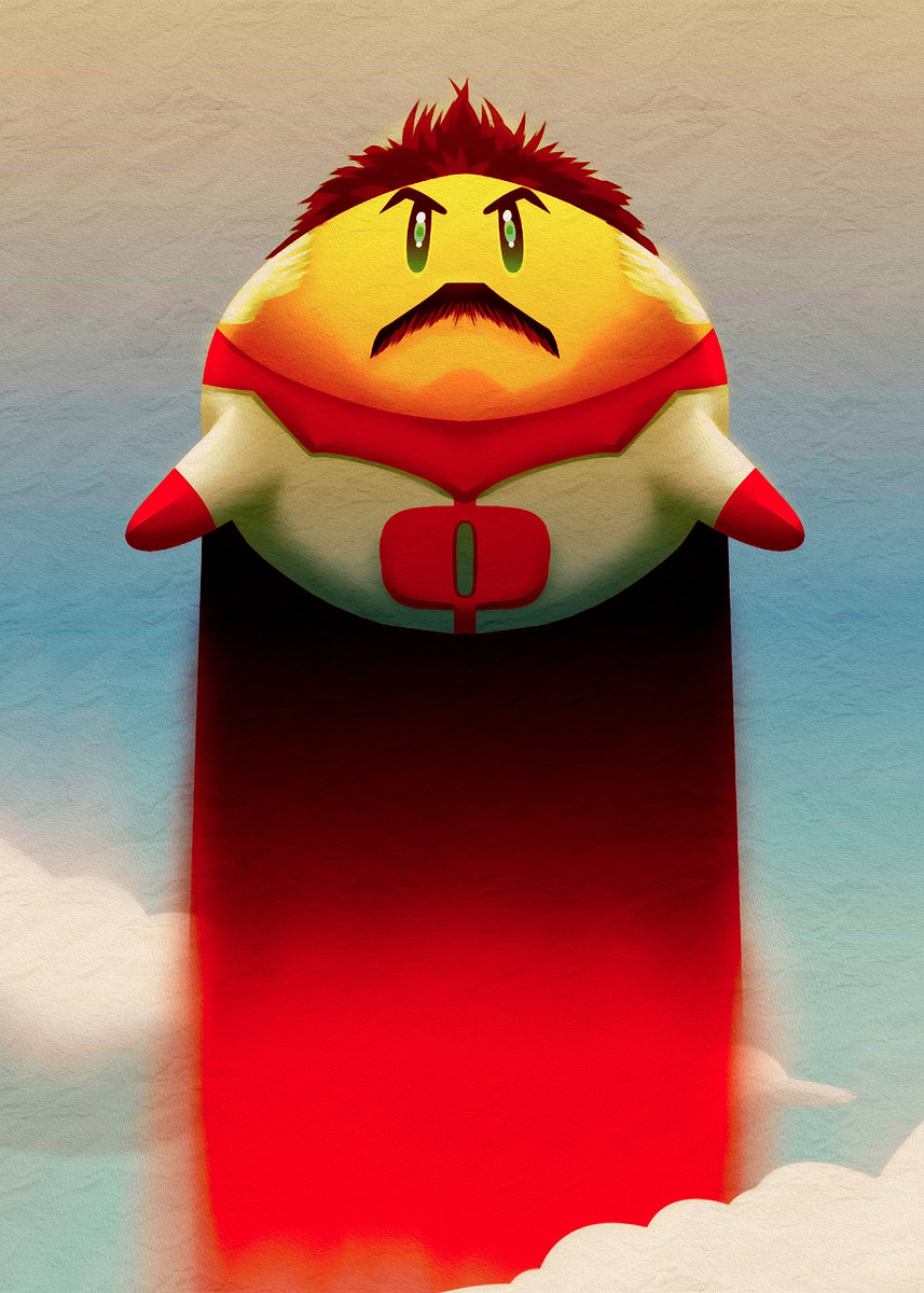 'Angry Cartoon Character' Poster, picture, metal print, paint by ...