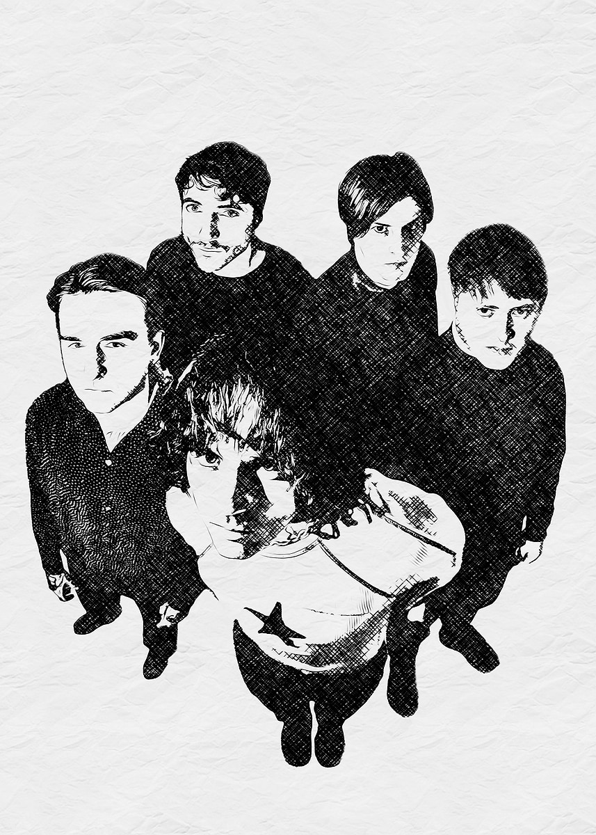 'BMTH Band Portrait' Poster, picture, metal print, paint by supergaff ...