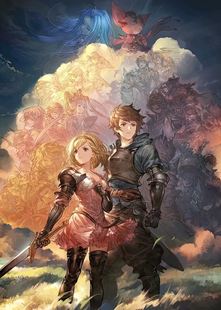 'Grandblue Fantasy' Poster, picture, metal print, paint by DOMSQUARE ...
