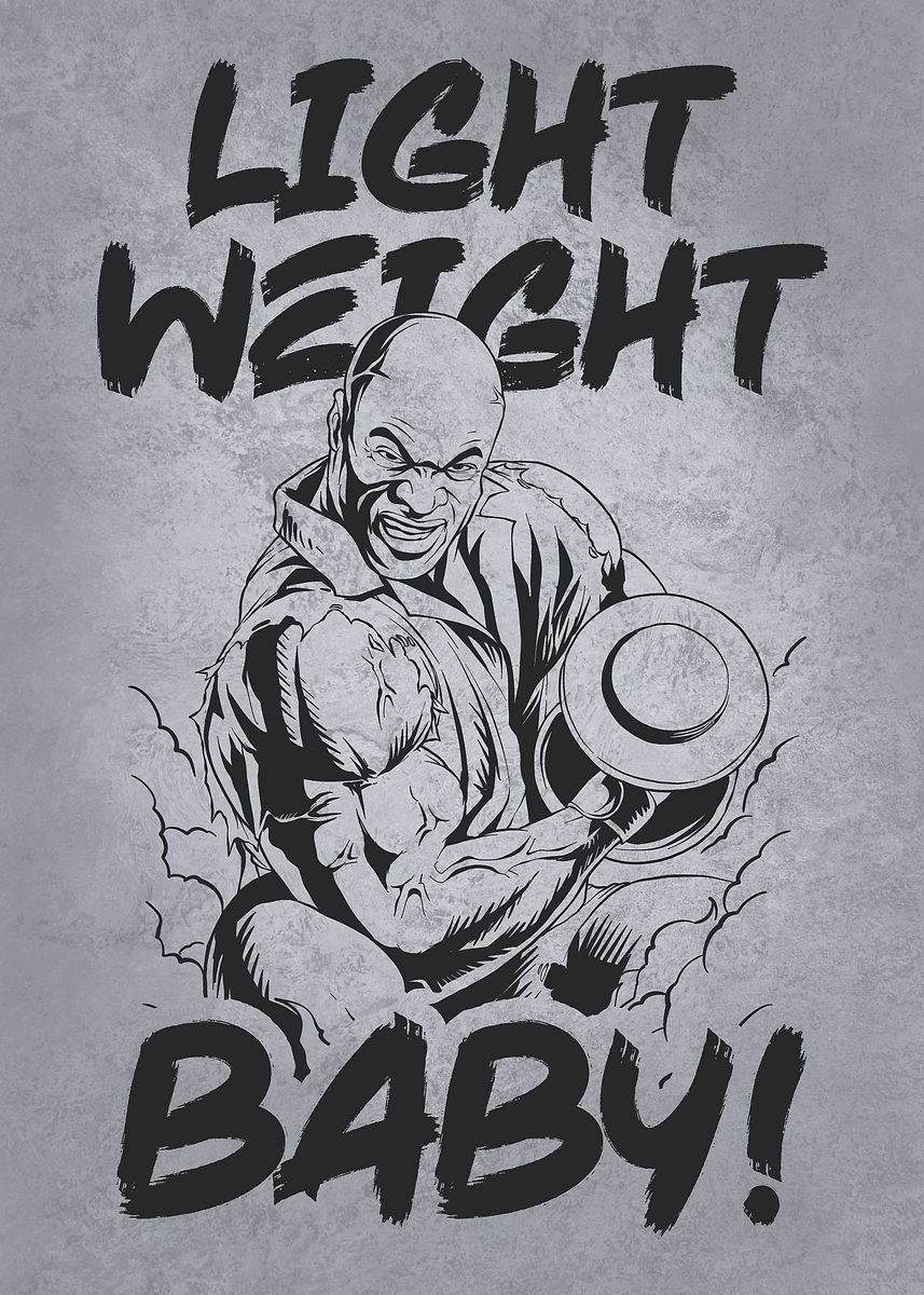 Ronnie Coleman Lightweight Baby Poster