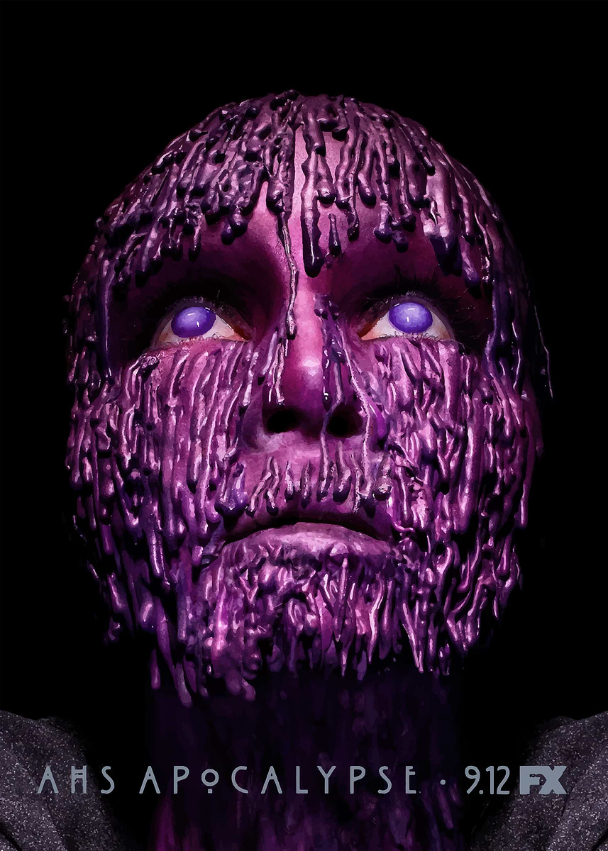 'AHS Apocalypse Poster' Poster, picture, metal print, paint by rina_art ...