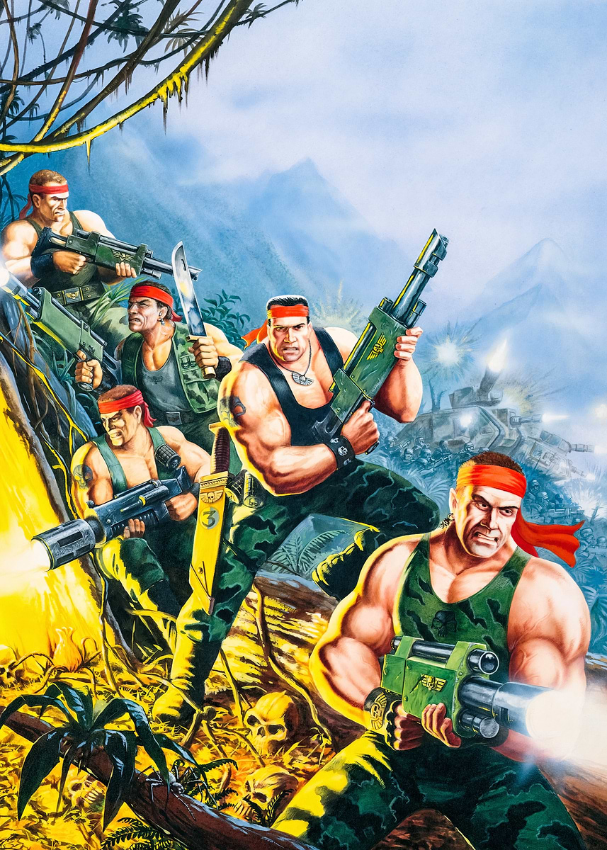 'Catachan Jungle Fighters' Poster, picture, metal print, paint by ...