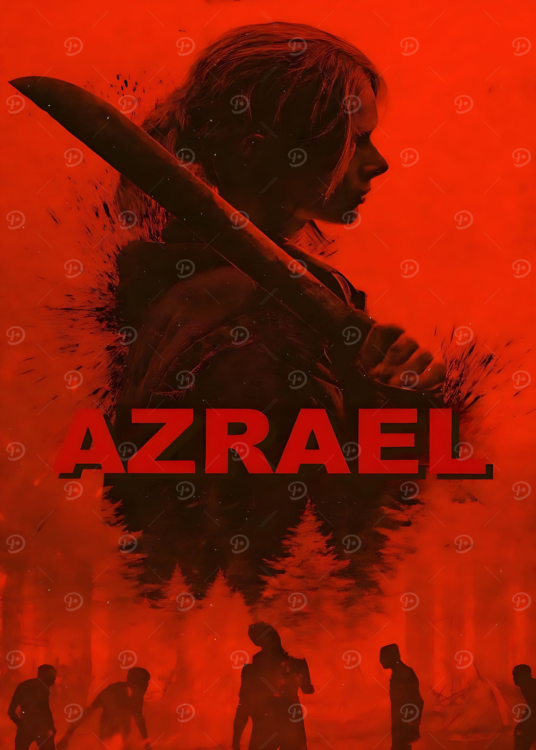 'Azrael Movies' Poster, picture, metal print, paint by mustaboel studio ...