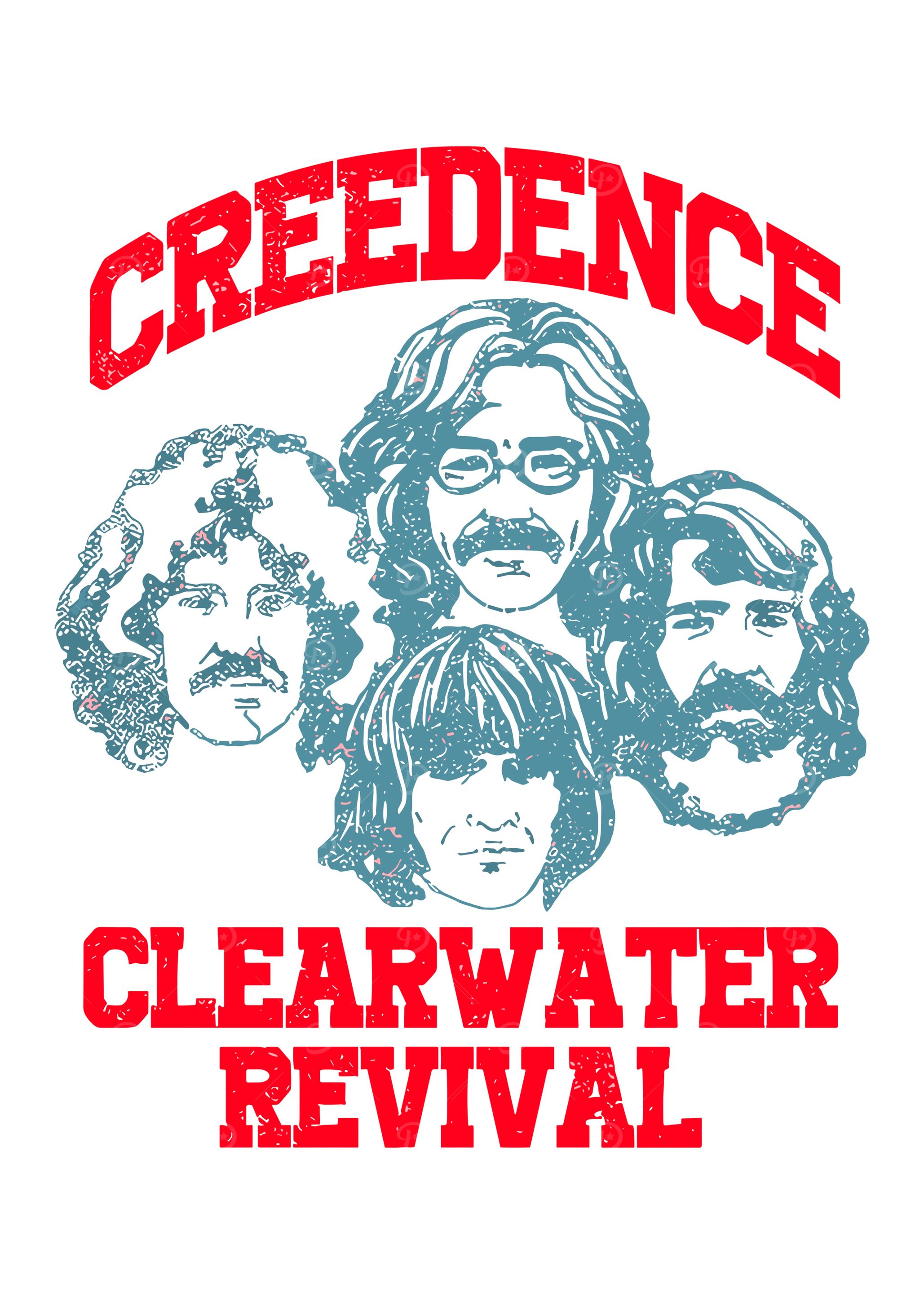 'Ccr Blue White' Poster, picture, metal print, paint by Bendrat Core ...
