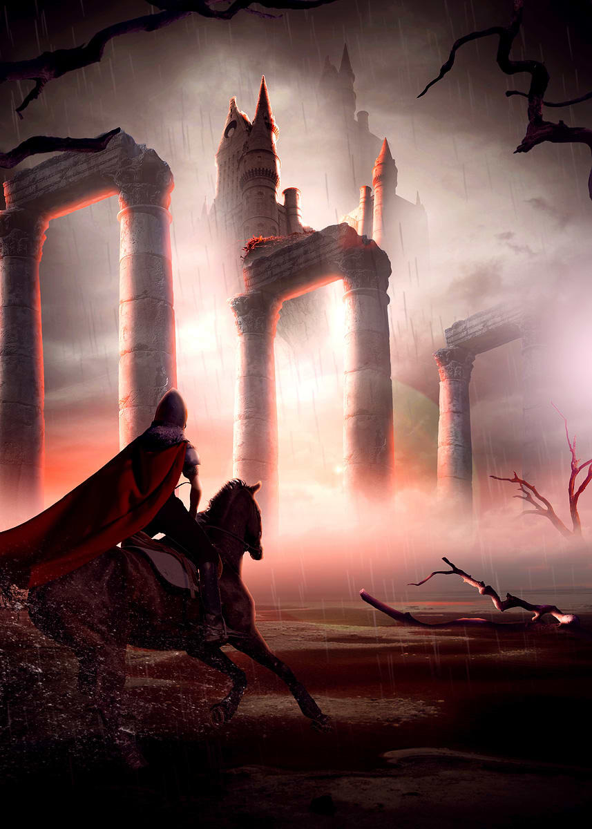 'Knights Errant' Poster, picture, metal print, paint by Centaur616 ...