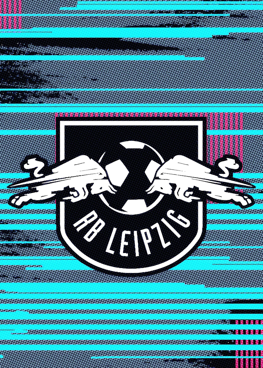 'RB Leipzig Logo' Poster, picture, metal print, paint by adzinaz | Displate