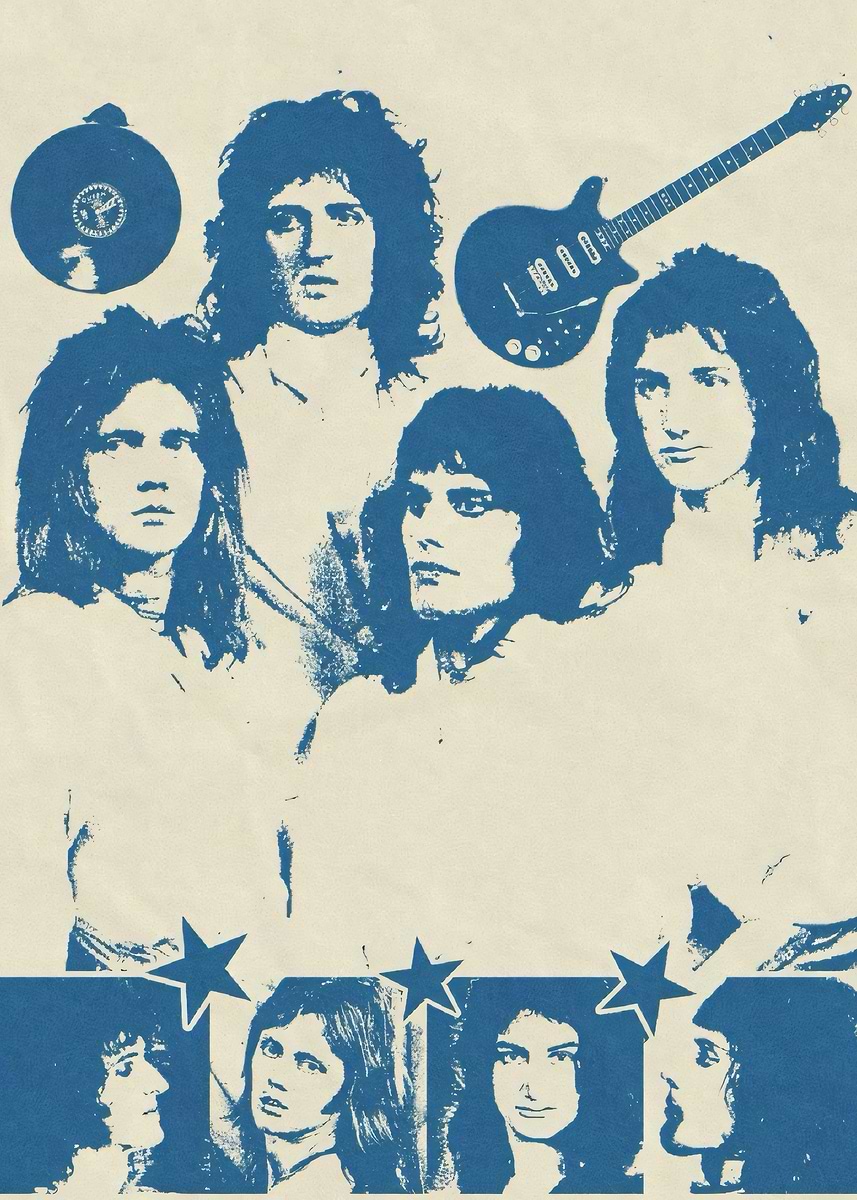 'Band Poster' Poster, picture, metal print, paint by itamakura | Displate