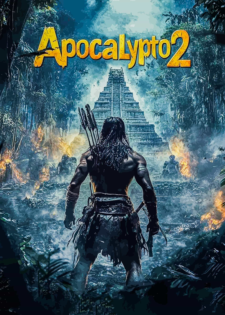 'Apocalypto 2 Movie Poster' Poster, picture, metal print, paint by the ...