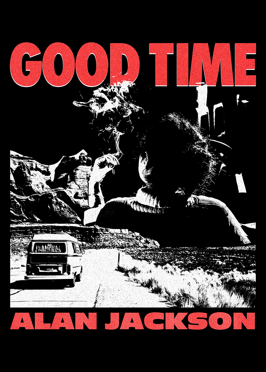 'Good Time ' Poster, picture, metal print, paint by Dianeklein | Displate