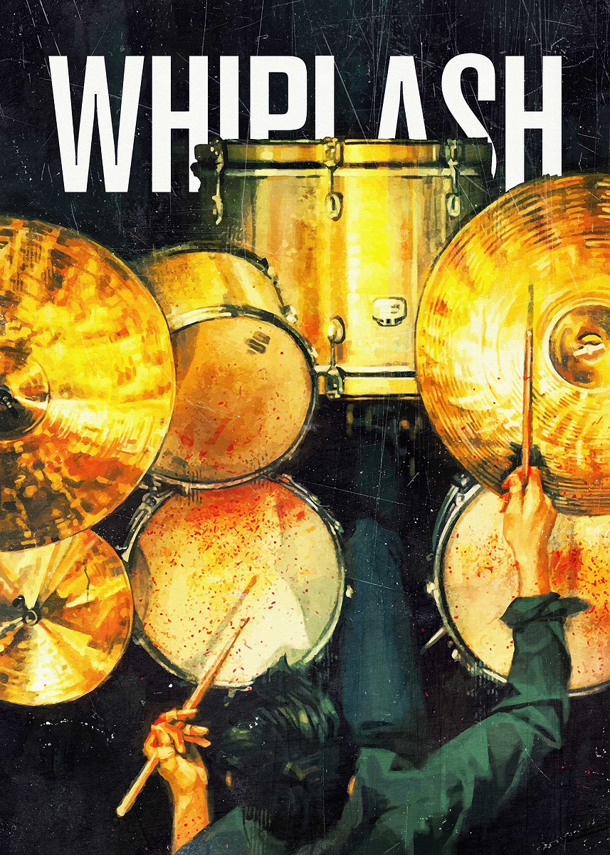 'Whiplash Movie Poster' Poster, picture, metal print, paint by NuMaNi ...