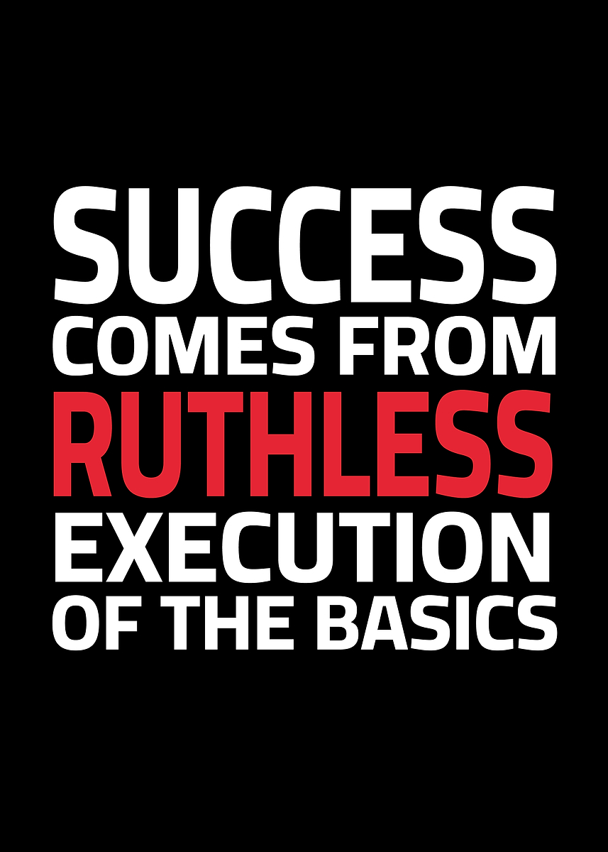 'Execution of the basics' Poster, picture, metal print, paint by ...
