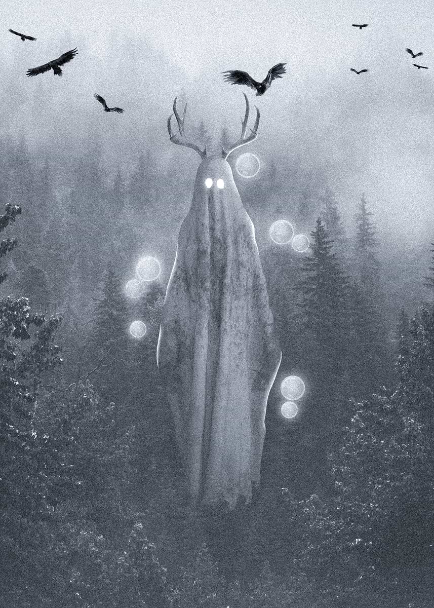 'Silent Haunt' Poster, picture, metal print, paint by Mehertastic ...