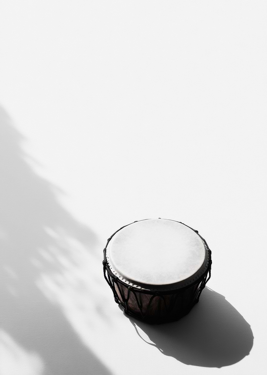 'Wooden Hand Drum' Poster, picture, metal print, paint by AlphaZXV ...