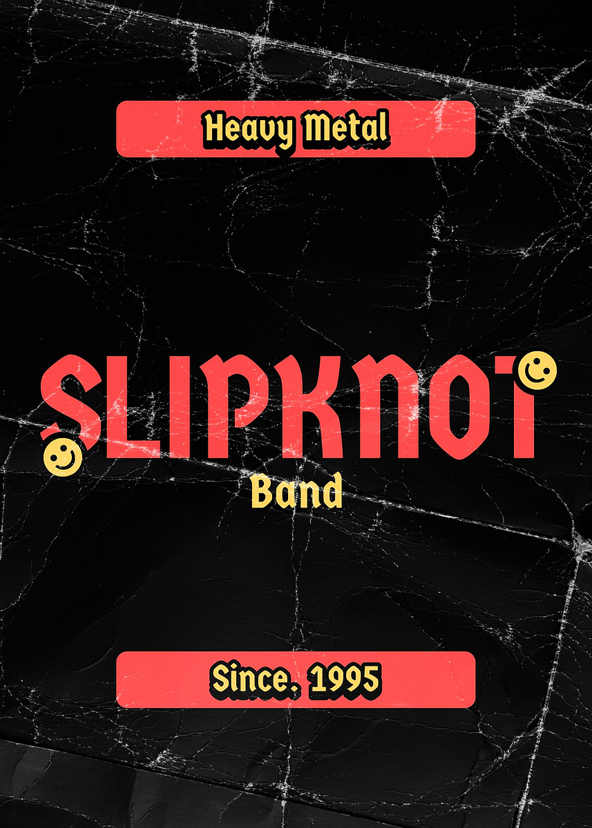 'Slipknot Band Logo' Poster, picture, metal print, paint by Cengcap ...