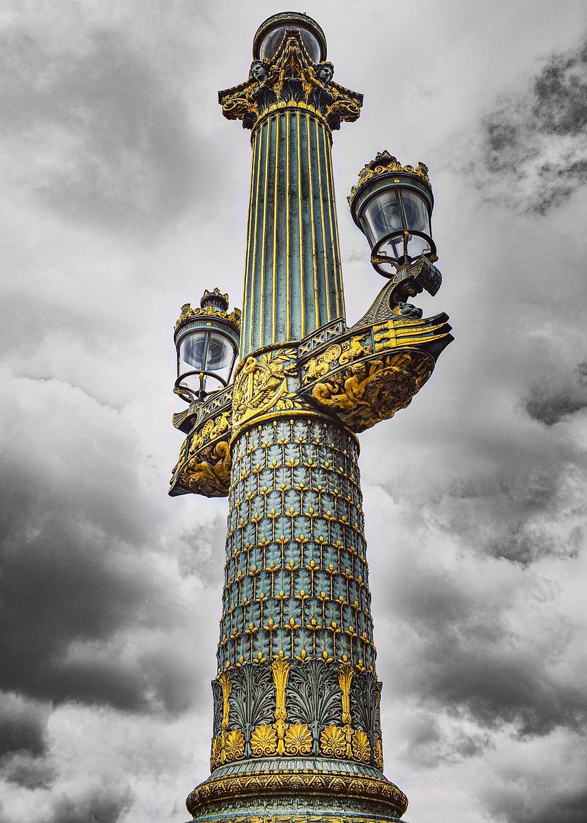 'Ornate Street Lamp' Poster, picture, metal print, paint by Janin ...
