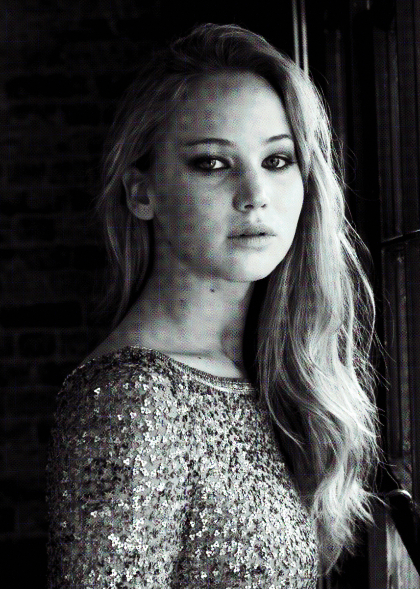'Jennifer Lawrence ' Poster, picture, metal print, paint by amstrong g ...