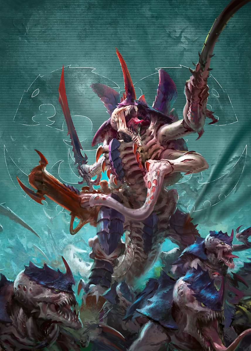 'Tyranids Codex' Poster, picture, metal print, paint by Warhammer | Displate