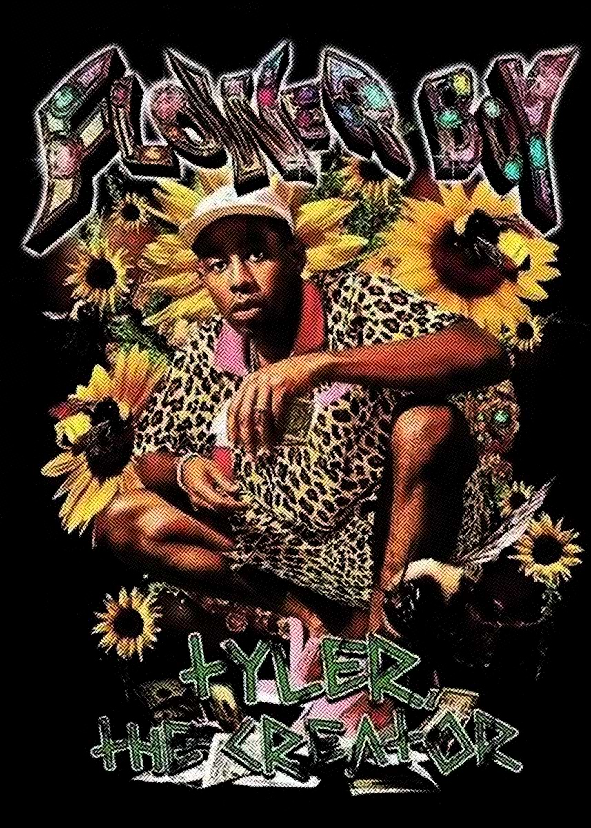 'Tyler, The Creator Rapper' Poster, picture, metal print, paint by ...