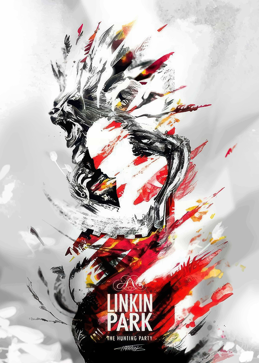 'Linkin Park Album Art' Poster, picture, metal print, paint by Rizquna ...