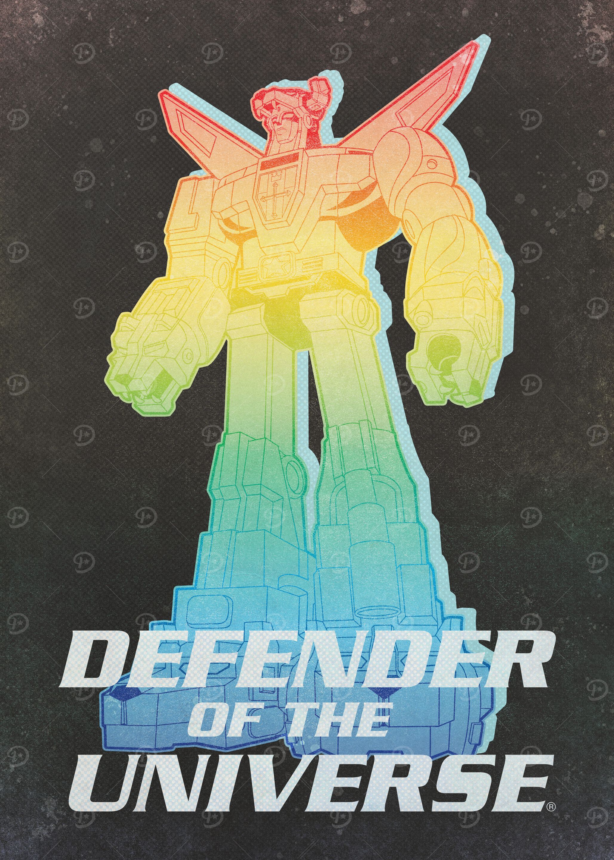 'Voltron № 12' Poster, picture, metal print, paint by Voltron | Displate