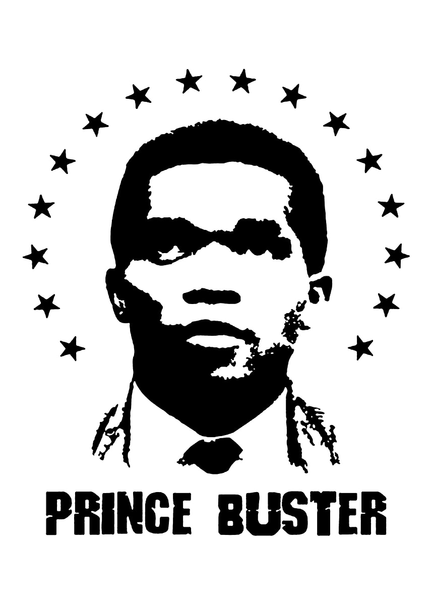 'Prince Buster' Poster, picture, metal print, paint by Mary Adam | Displate