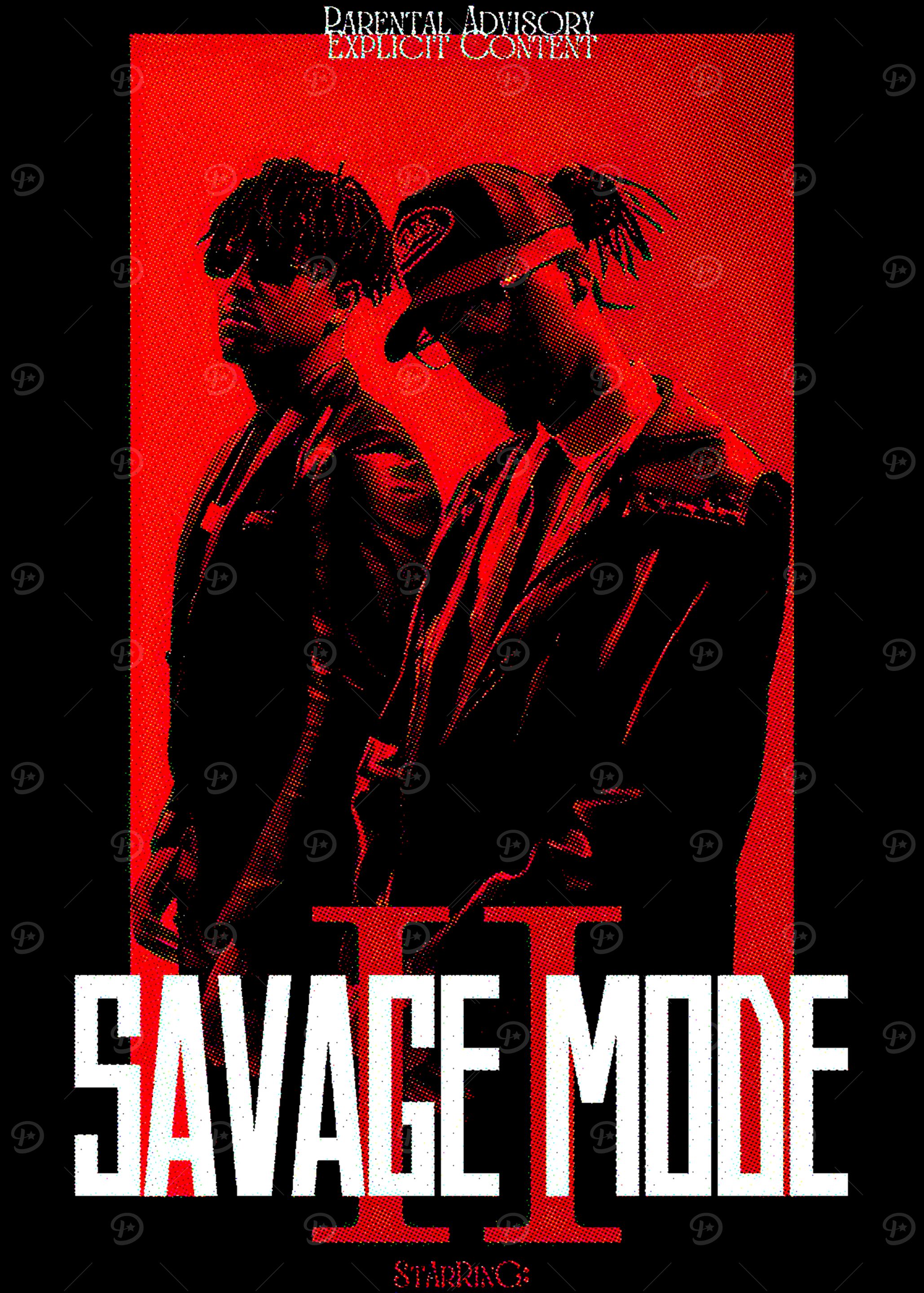 'Savage Mode II Poster' Poster, picture, metal print, paint by ...