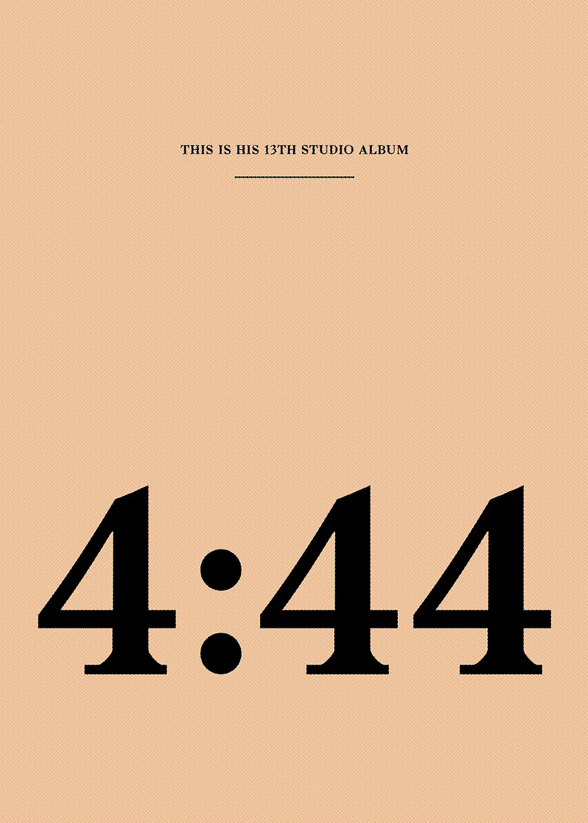 '4:44 Jay Z Rapper Music' Poster, picture, metal print, paint by ...