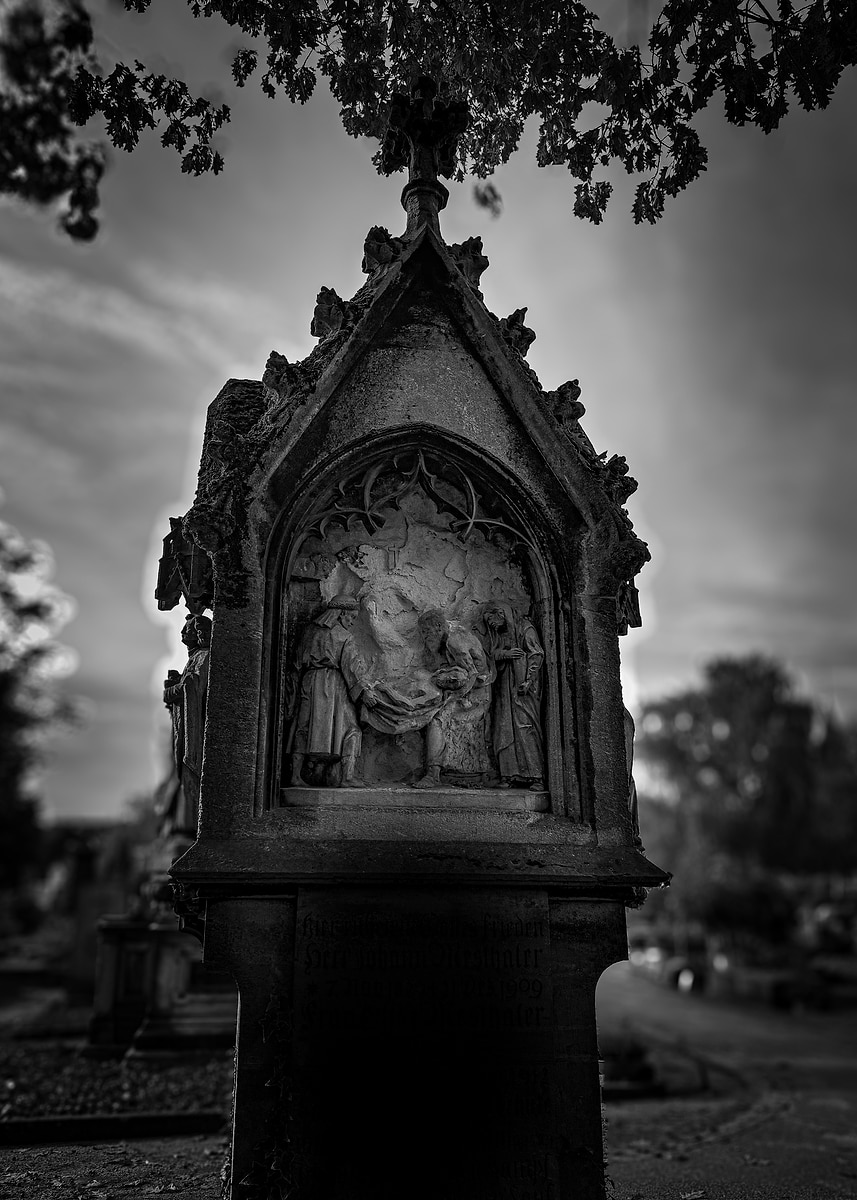 'Ornate Gravestone' Poster, picture, metal print, paint by Julia ...