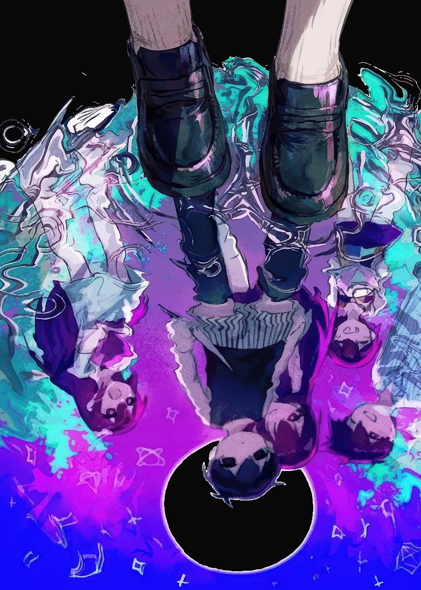 'OMORI' Poster, picture, metal print, paint by Yoyo Art | Displate