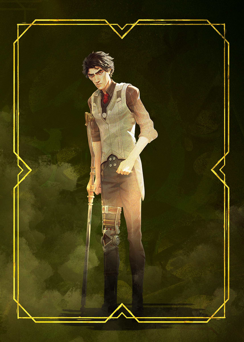 'Viktor' Poster, picture, metal print, paint by Arcane | Displate